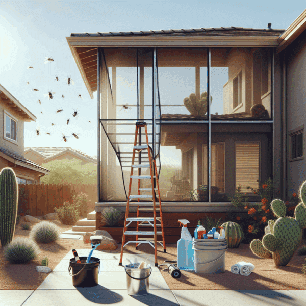 How to Clean and Maintain Your Insect Screens - Arizona Screen Company