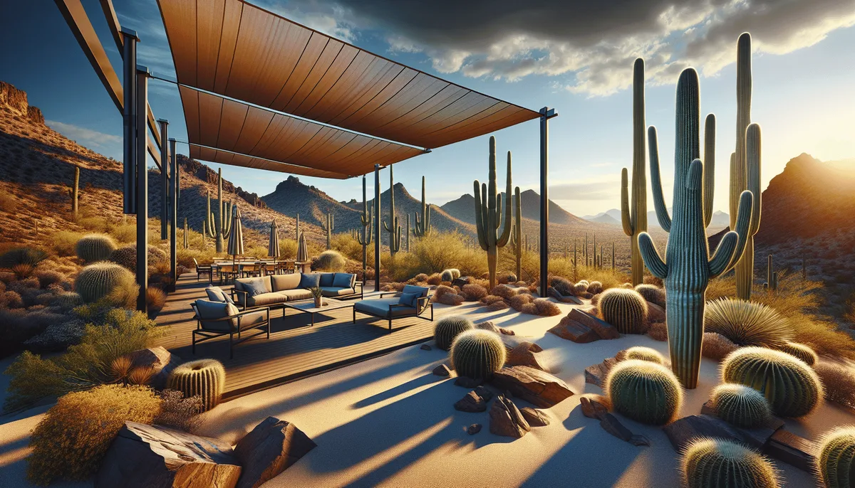 Roll Up Shade Screens for Outdoor Spaces - Arizona Screen Company